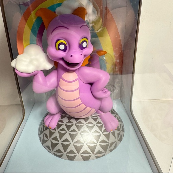 Disney | Toys | Nwt Disney Figment Figure Maria Stuckey Epcot Figment ...